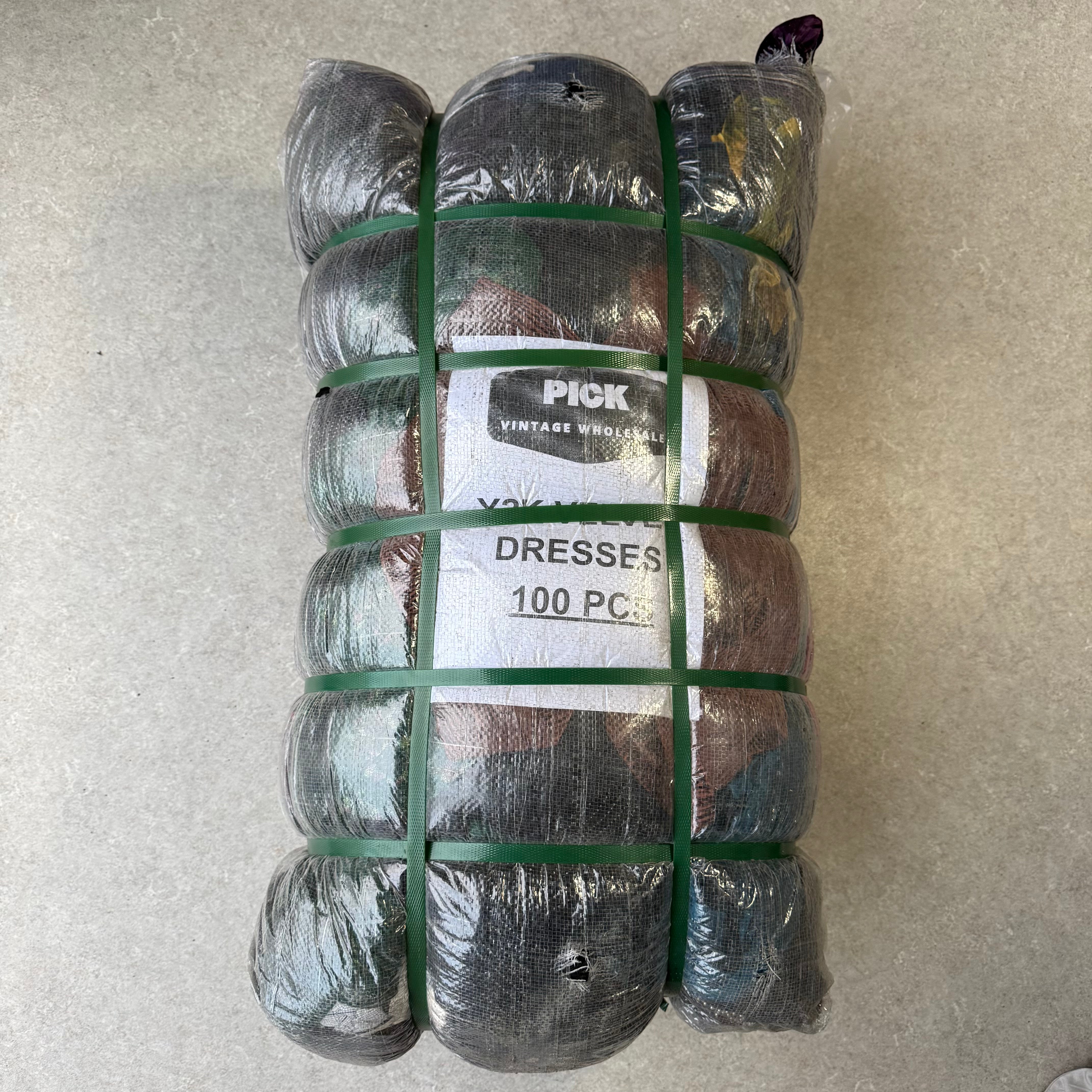 Unopened Bale of Velvet Dresses – Pick Vintage Wholesale